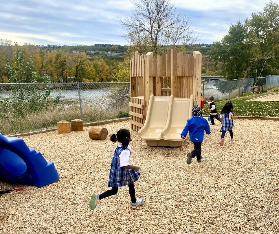 River Valley School Jr Playground - Rockyview Play Nature Based ...